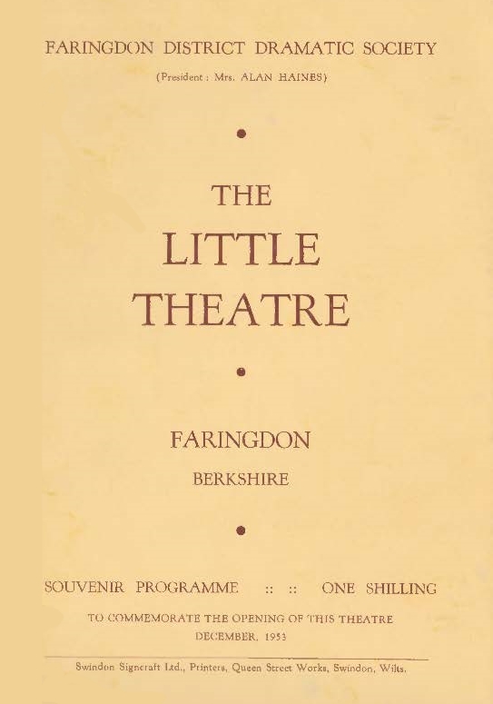 The Late Christopher Bean 1953 - Faringdon Dramatic Society