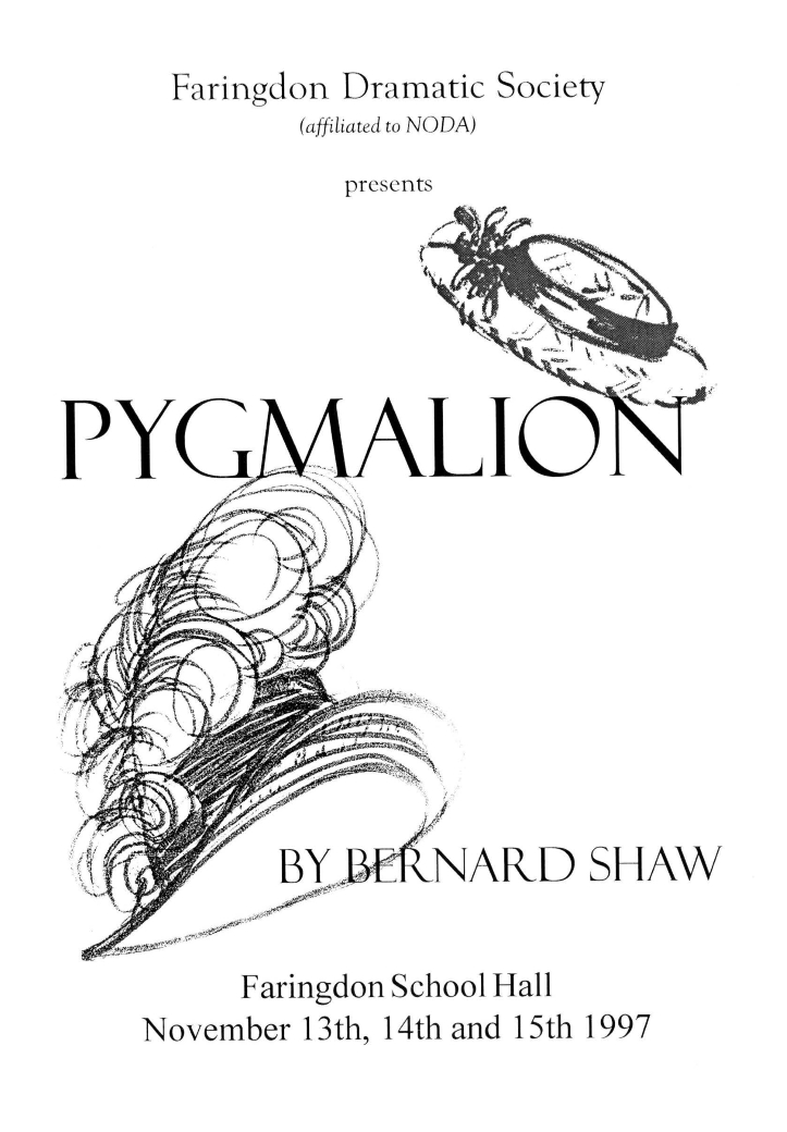 Pygmalion 1997 - Faringdon Dramatic Society